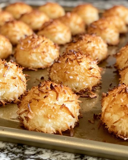 Two-Ingredient Coconut Macaroons – hair cut