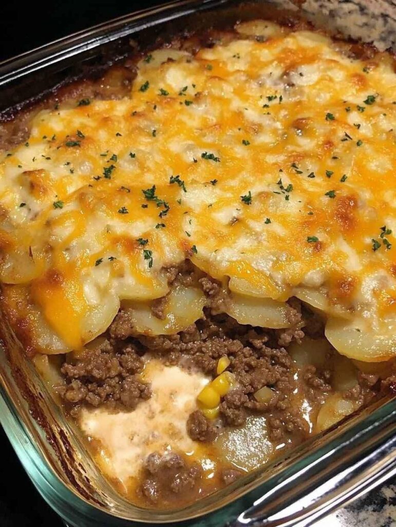 Cheesy Ground Beef and Potato Casserole – hair cut