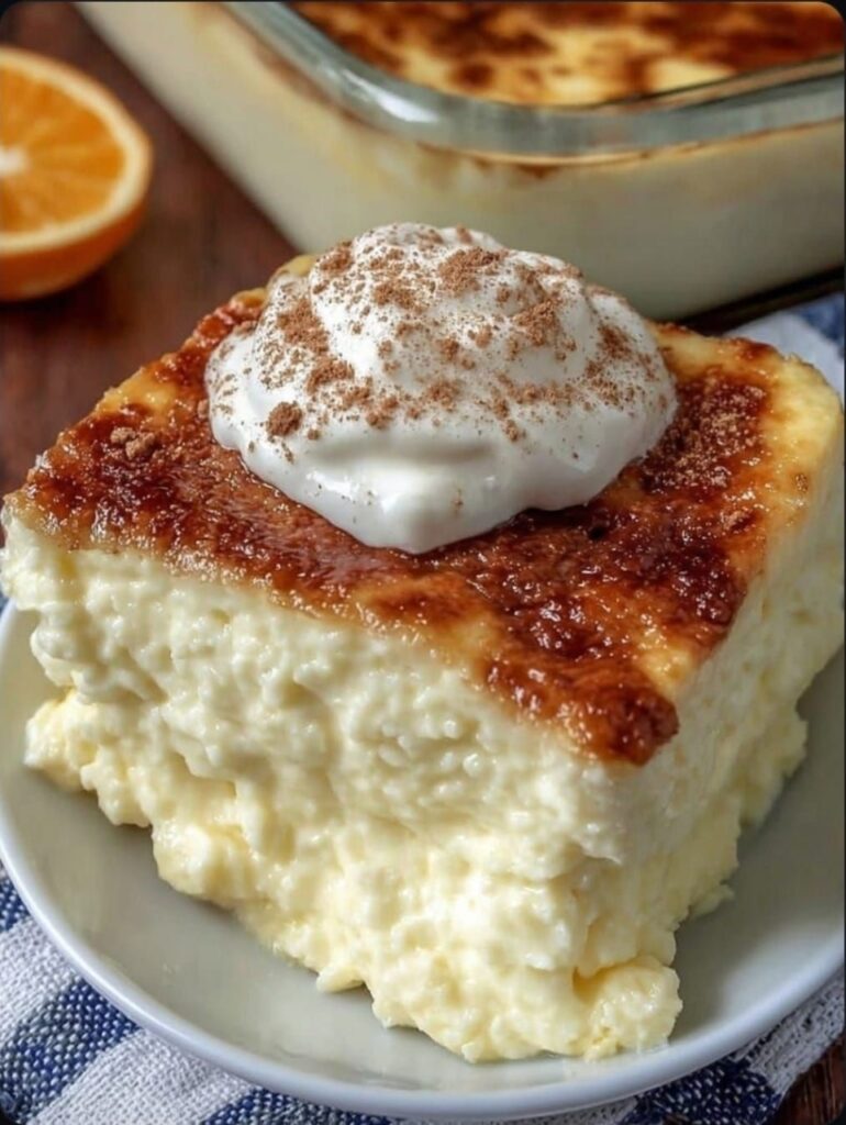 Amish Baked Custard – hair cut