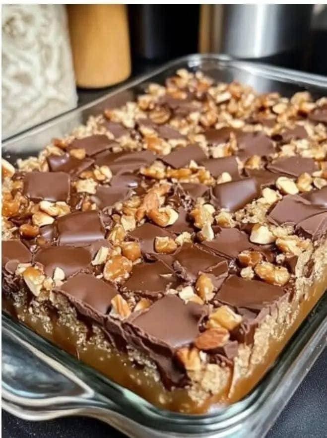 Caramel Chocolate Crunch Bars – hair cut